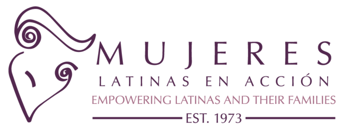 Healthy Communities Foundation Mujeres Latinas En Accion Logo